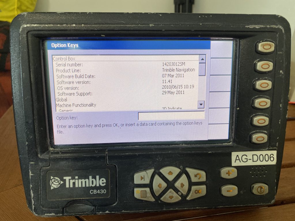 Trimble CB430 Control Box Caterpillar Cat CD700 GCS900 Grade Control ...