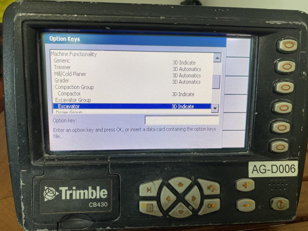 Trimble CB430 Control Box Caterpillar Cat CD700 GCS900 Grade Control ...